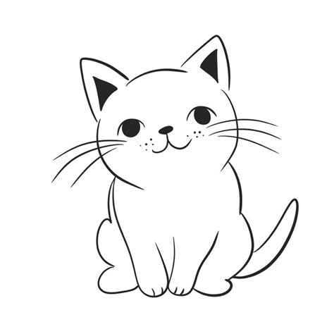 Cute Cat Illustration In 2024 Cute Cat Illustration Cute