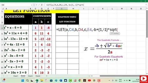 solomon kinyanjui on linkedin let function solving quadratic equation