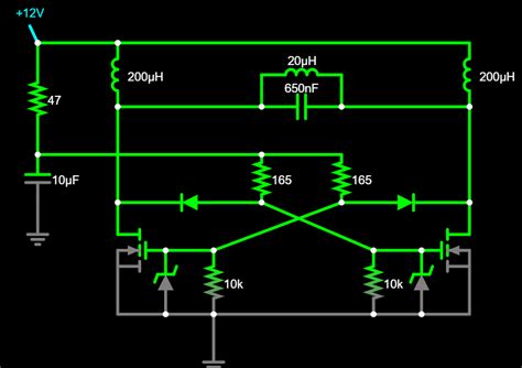 Inductor ZVS Circuit Falstad Electrical Engineering Stack Exchange