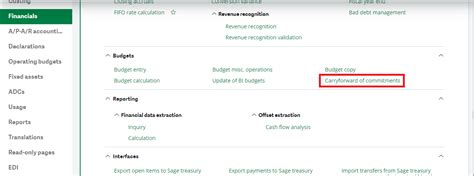 Carry Forward Of Commitments Functionality In Sage X3 Sage X3 Tips