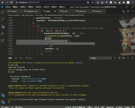 Incorrect Template Ref · Issue 2790 · Vuejscore · Github