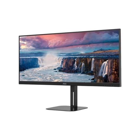 Aoc Value U34v5c Bk V5 86 4cm 34zoll 3440x1440 Wqhd 100hz Mattschwarz