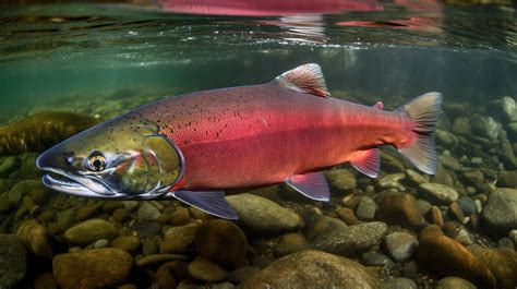 바위 근처 강에서 수영하는 밝은 연어 연어 물고기의 그림 생선 연어 배경 일러스트 및 사진 무료 다운로드 Pngtree