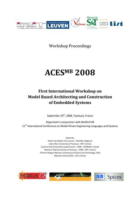 Pdf Towards Model Based Integration Of Tools And Techniques For