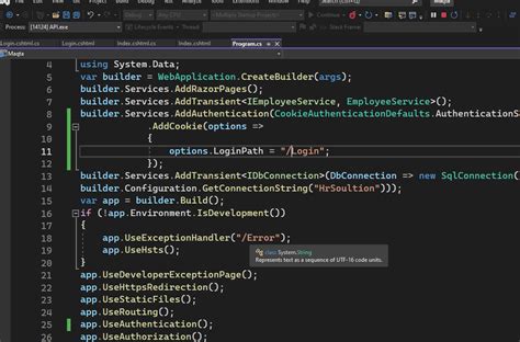 C How Do I Set Login Path In Razor Pages Core Stack Overflow