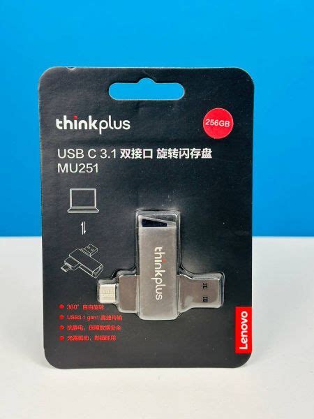Lenovo Thinkplus Mu Usb Type C Dual Port Usb Flash Drive