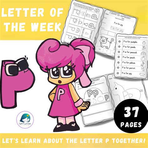 Letter Of The Week Letter P No Prep Worksheets Letter P Alphabet Lore