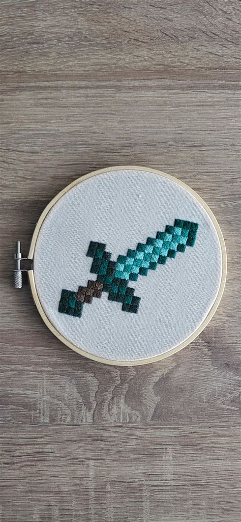 Minecraft Swords Crossed