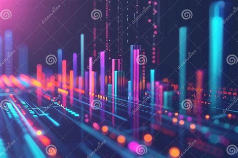 Illustration Of Business Data Graph Analysis Business Concepts Stock Illustration
