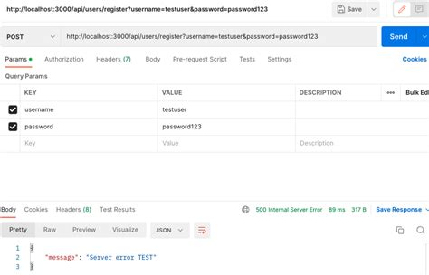 Mongodb Solve Error 500 On Nodejs Signup Backend Stack Overflow