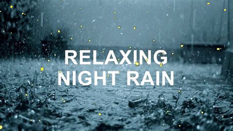 Relaxing Rain And Thunder Sounds Fall Asleep Faster Beat Insomnia