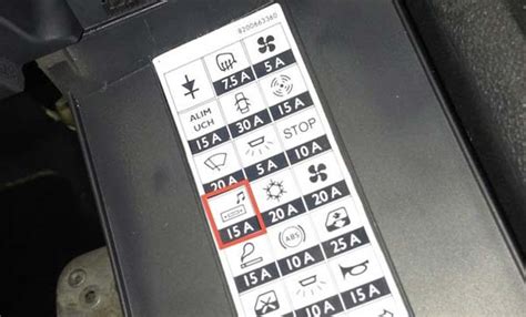 Распиновка прикуривателя рено меган 2