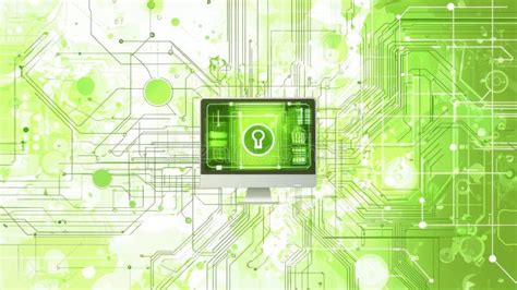 Cybersecurity And Data Encryption Solutions For Online Networks Stock