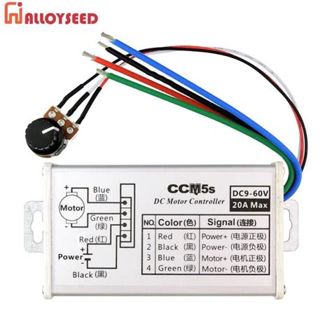 Motor Pulse Width Modulator Regulator DC V V V V V A PWM DC Motor Driver Speed