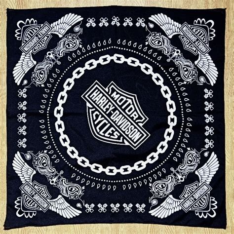 Harley Davidson Premium Best Quality Bandana Slayer Shopee Malaysia