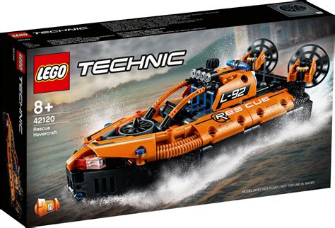 LEGO Technic 42120 Спасательное судно на воздушной подушке playzone com ua