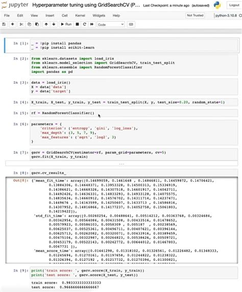 Hyperparameter Tuning Using Gridsearchcv Python Youtube