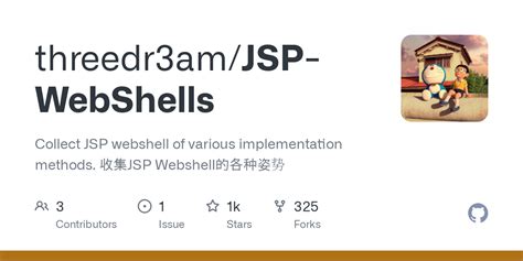 Github Threedr3amjsp Webshells Collect Jsp Webshell Of Various