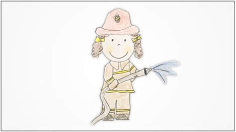 як намалювати пожежного Ravlyk