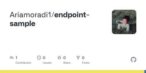 Github Ariamoradi Endpoint Sample