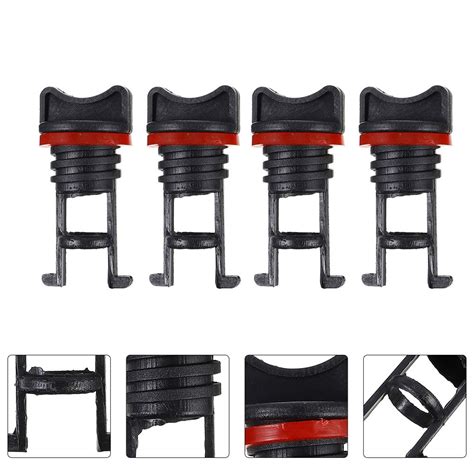 Hemoton 6pcs Kayak Scupper Plugs High Performance Kayak Drain Plug Kit
