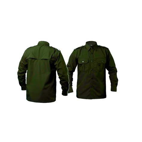 Jual Kemeja Pdl Pdh Lengan Panjang Polos Atau Custom Bordir Atau Sablon Custom Suka Suka