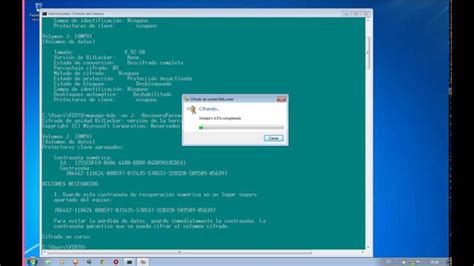 Activar Bitlocker O Desactivarlo Desde Cmd Youtube