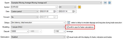 In Strategy Tester Trade Section What Do The Two Columns Of Price Correspond To And The Profit
