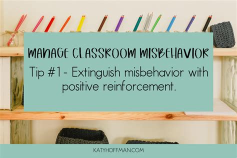Manage Classroom Misbehavior Calmly And Confidently With These 5 Stragies Katy Hoffman