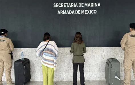 La Marina Armada De México Detiene A Dos Mujeres Rumanas Con 8 Kilos De