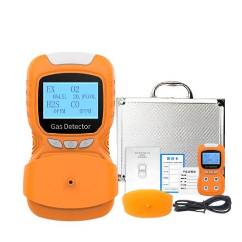 OC 840 Portable Multi Gas Detector For CO O2 H2S Ex Oceanus Gas Detection System Include Of