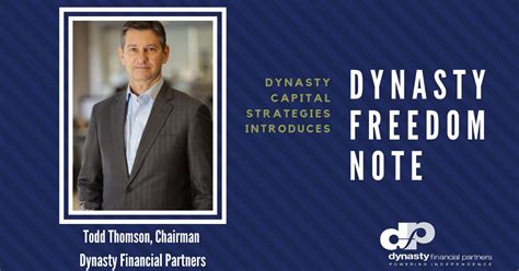 Todd Thomson On Linkedin Dynasty Continues To Innovate With Capital Solutions For Rias And