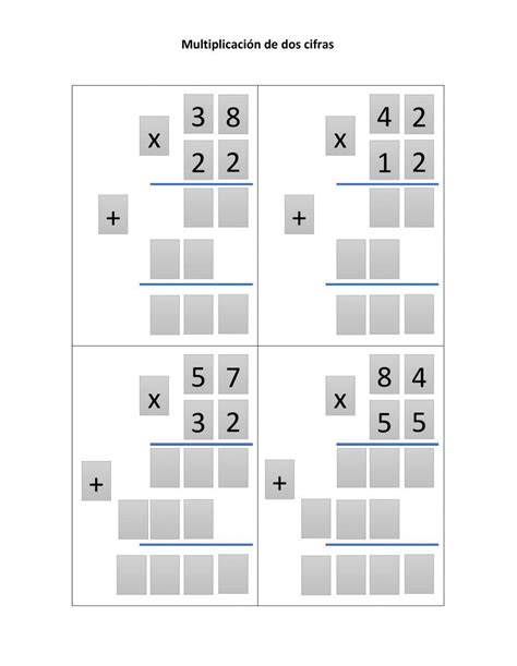 Multiplicaciones Dos Cifras Worksheet Live Worksheets 56 Off