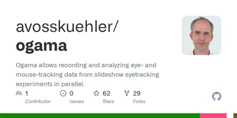 Github Avosskuehlerogama Ogama Allows Recording And Analyzing Eye And Mouse Tracking Data