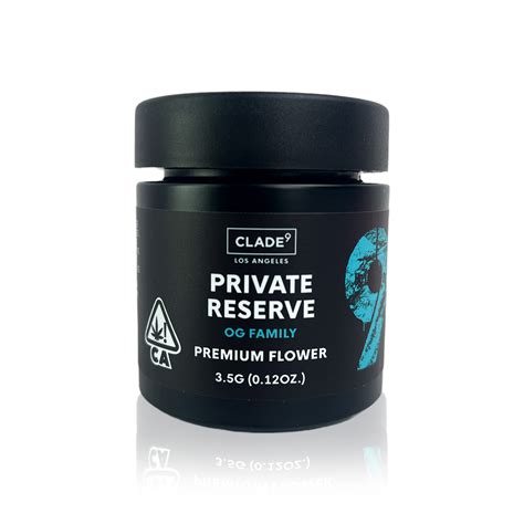 Clade 9 Flower Private Reserve 35g Tropicanna Ma
