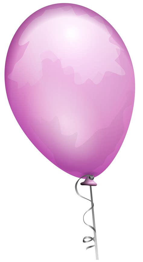 Clipart Pink Balloon