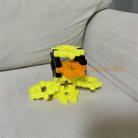 꼬마 사각블럭으로 레인보우 프렌즈 만들기 싸인펜의 Lifelog