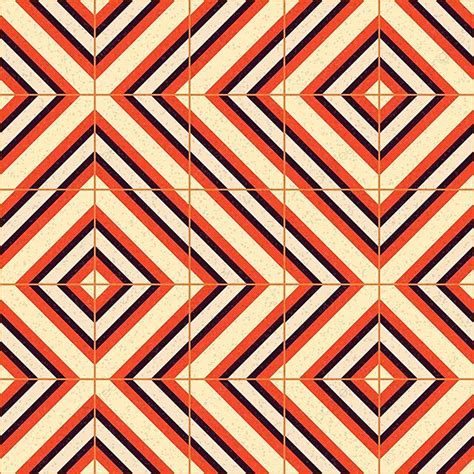 Abstract Geometrical Generative Computational Art Illustration Effect Vintage Polka Vector