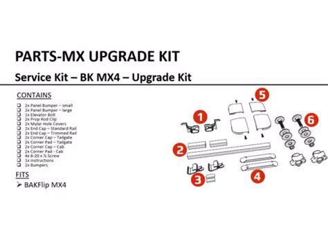 Bakflip Parts