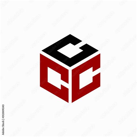 Letter C That Formed Concept Cube Stock Vector Adobe Stock