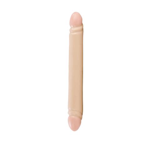 Ivory Duo 12 Inches Smooth Double Dong