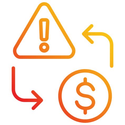 Icône De Gestion Des Risques Generic Gradient Outline