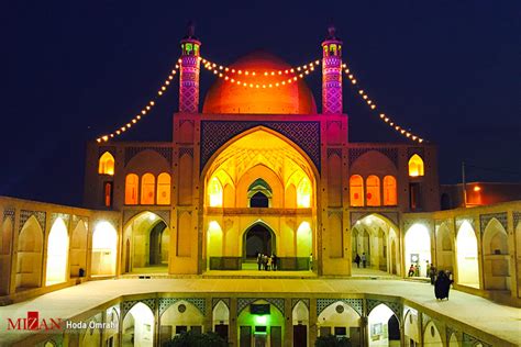 تک عکس مسجد آقا بزرگ کاشان