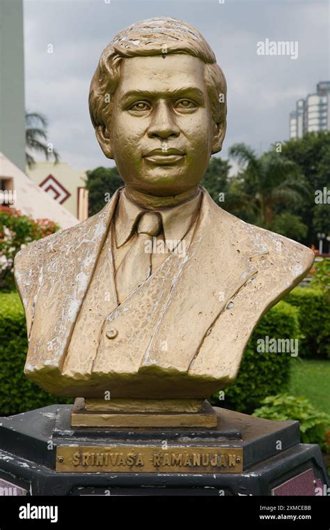Bust Of Srinivasa Ramanujan 22 December 1887 26 April 1920 Kolkata