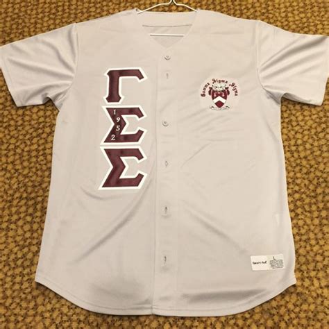 Gamma Sigma Sigma Grey Baseball Jersey Young Ryder