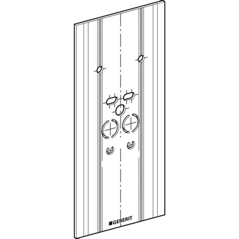Geberit Gis Panel For Washbasin Geberit Product Catalogue