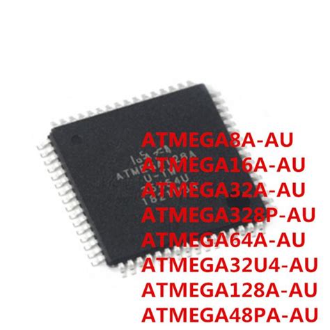 1pcs Atmega8a Au Atmega16a Au Atmega32a Au Atmega328p Au Atmega64a Au