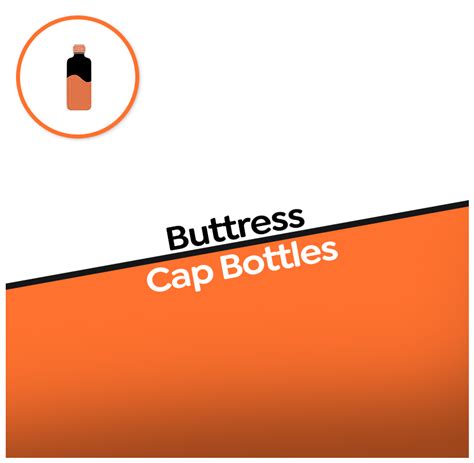 Buttress Cap Bottles