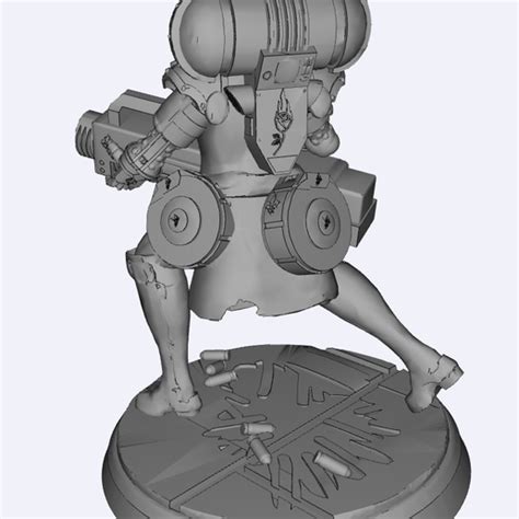 Obj File Sister Vanquez Battle Squad Member 🎲 ・3d Printable Design To Download・cults
