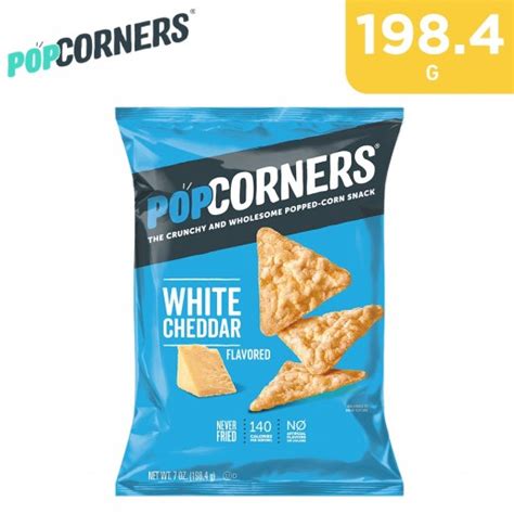 Buy Popcorners White Cheddar Corn Snack 1984 G توصيل